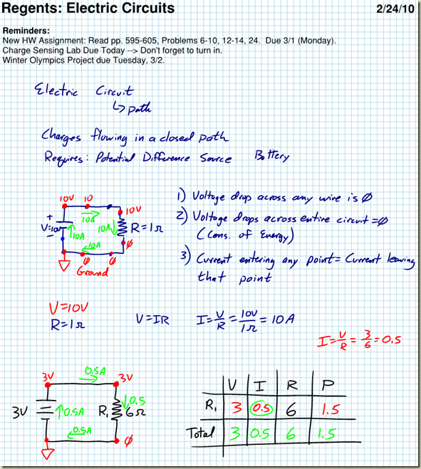 Series Circuits - Regents Physics